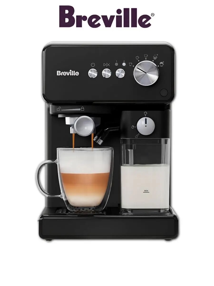 Кофеварка рожковая Breville Prima Latte VCF183X