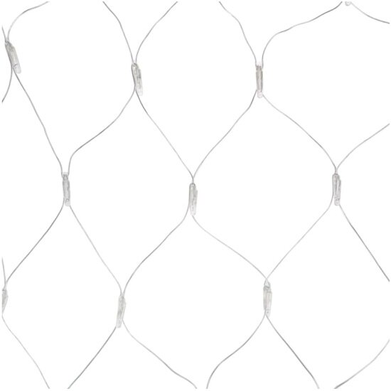 Гирлянда Neon-night Сеть 2х2х1.5 м, свечение с динамикой, прозрачный ПВХ, 136 LED, 230 В, цвет свечения белый (215-055)