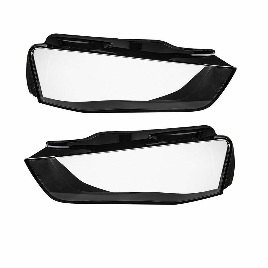 Стекла фар для Audi A4 IV B8 рест. 2011-2015 (Комплект 2шт), стекла для фар Ауди А4Б8