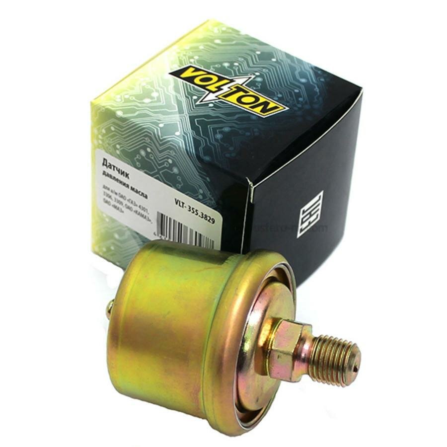 VOLTON VLT3553829 Датчик ММ 355 давления масла Г-4301 3306 3309 КАМАЗ, МАЗ "VOLTON"