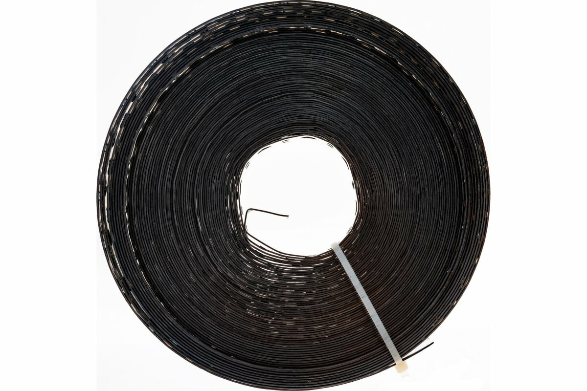 Креп-комп Перфолента прямой профиль LP_V-20х1,0миллиметр 25метров пф201