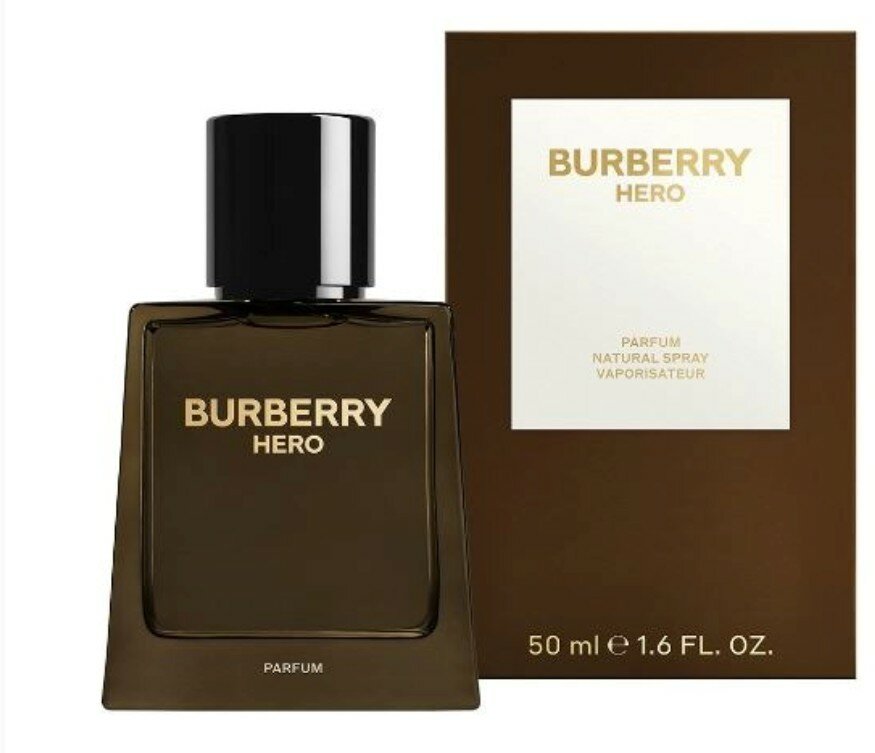 Духи мужские BURBERRY Hero Parfum, 50 мл. Древесный, пряный аромат