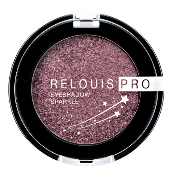 Relouis Pro Eyeshadow Sparkle Тени для век сияющие 2,9 г. №07 purple smoky