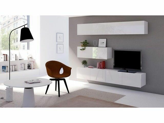 Гостиная Порту 8 белый