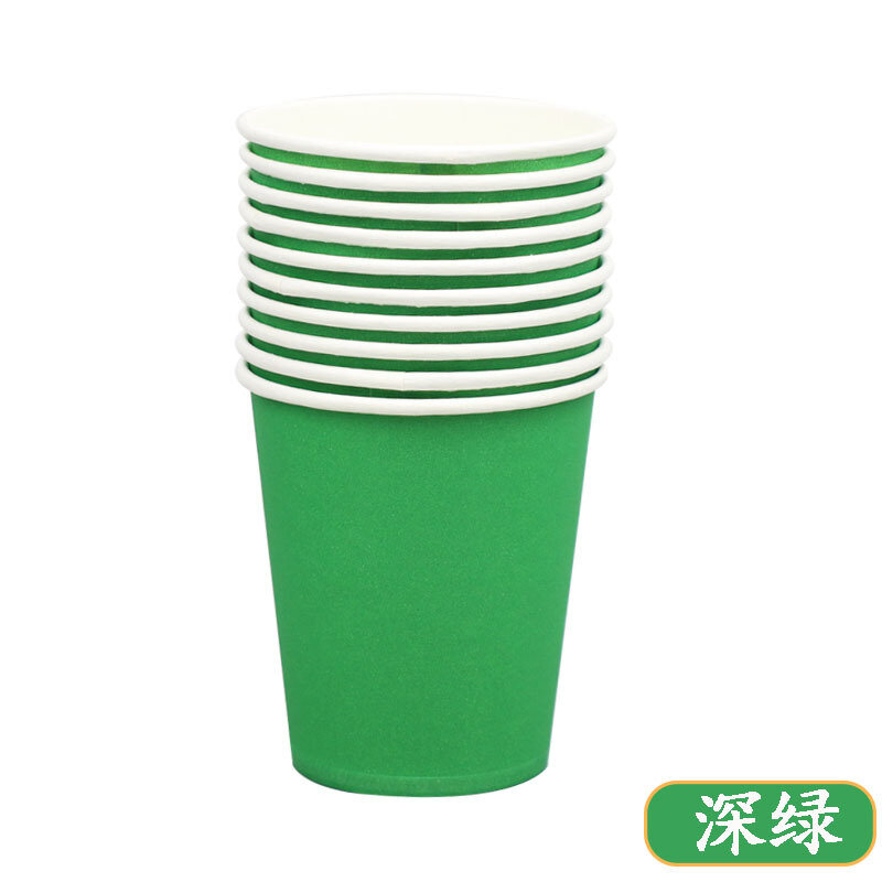 Бумажные стаканчики для детского сада, раннего развития и творчества, одноразовые стаканчики для воды, утолщенные
