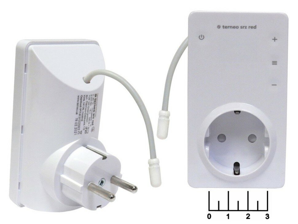 Терморегулятор (0.+30C) SRZ RED Terneo