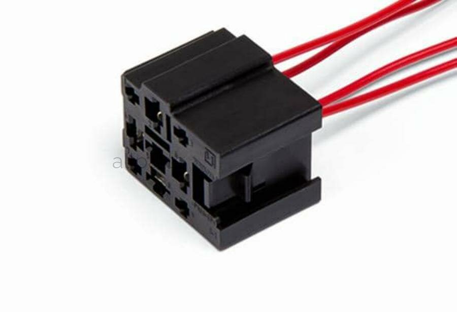 CARGEN AX-340-3 Разъем 418046 подключения 4-х контактного реле, для а/м Lada(ВАЗ) 2110-2112, Калина, Приора, с прово Cargen AX-340-3