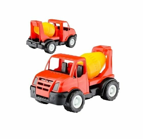 Машина пластмассовая "Бетономешалка" 20 х 11 х 11 см