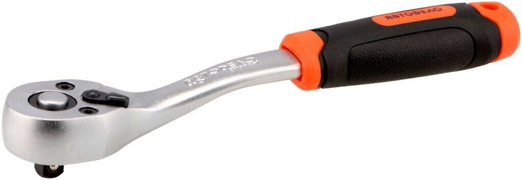 Трещотка с квадратом 1/4"( 150mm; 72 зубца; 5град) АвтоDело PRO 39484 (23602)