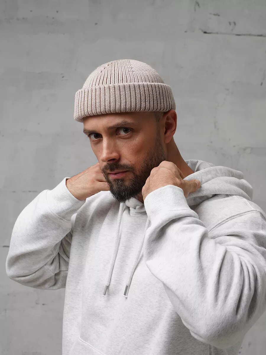 Шапка-бини для мужчин