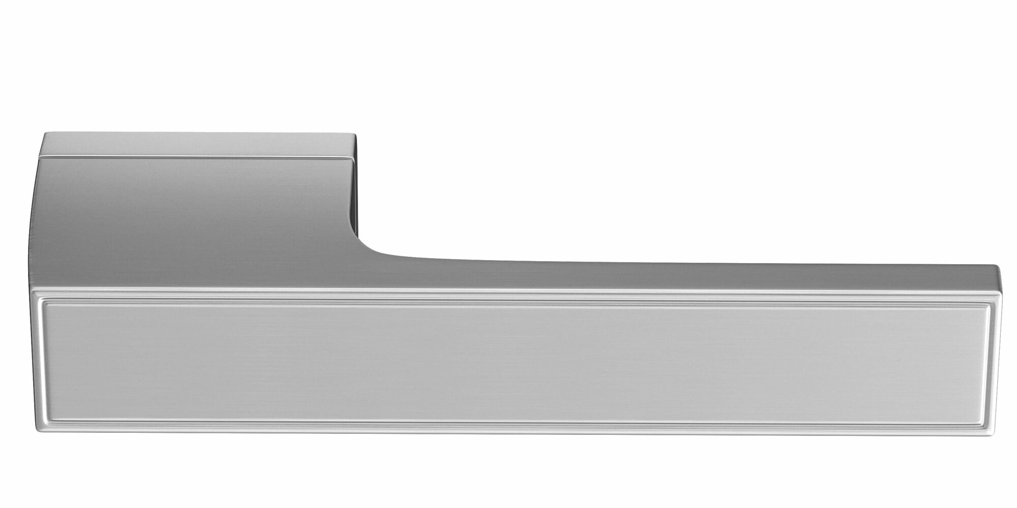 Ручка дверная Pallini (Паллини) Silver Амстердам PAL-201-SQ SC Цвет-Матовый хром