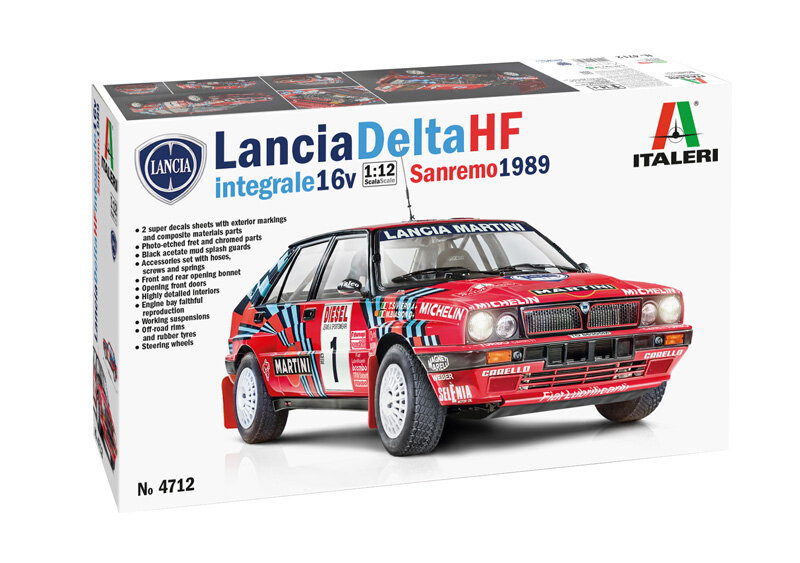 4712ИТ автомобиль HF INTEGRALE санремо 1989