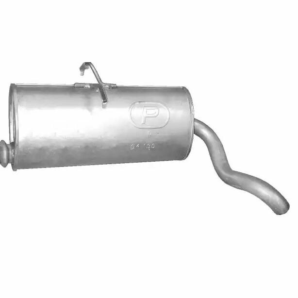 Глушитель выхлопных газов конечный, POLMOSTROW 04.130 (1 шт.)
