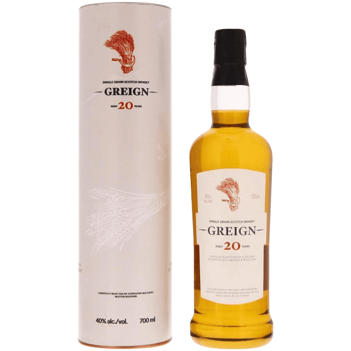 Виски Greign 20 лет однозерновой 0,7 л в подарочной упаковке