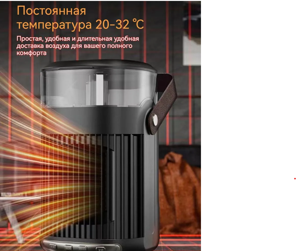 Обогреватель для дома , быстрый нагрев 3S, керамический обогреватель с термостатом/Обогревающий и увлажняющий обогреватель 2-в-1