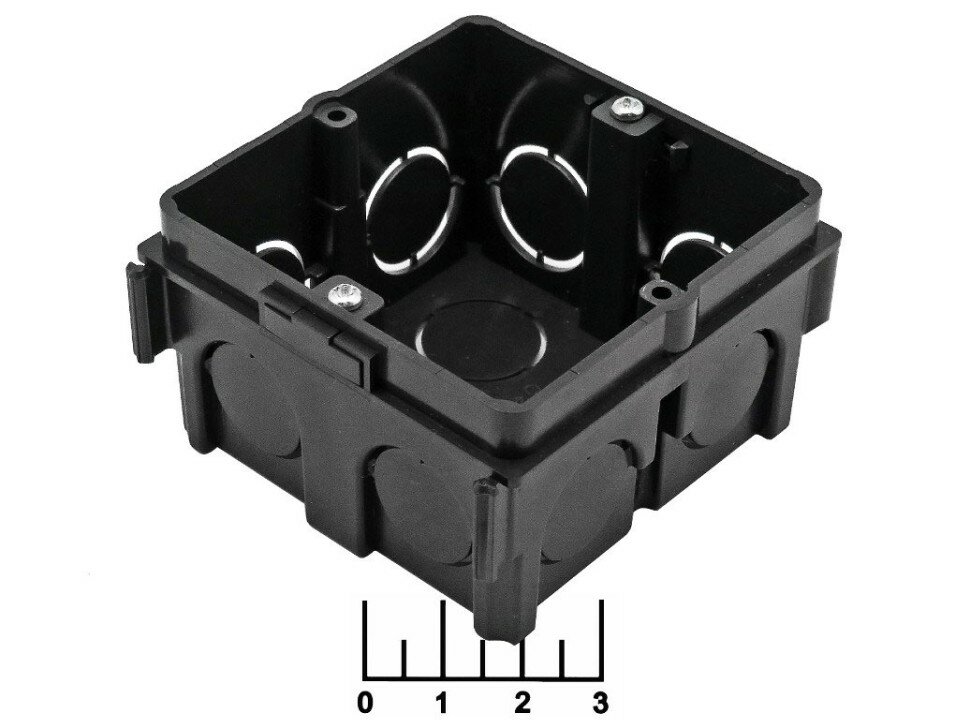 Подрозетник 74/74 под кирпич квадратный