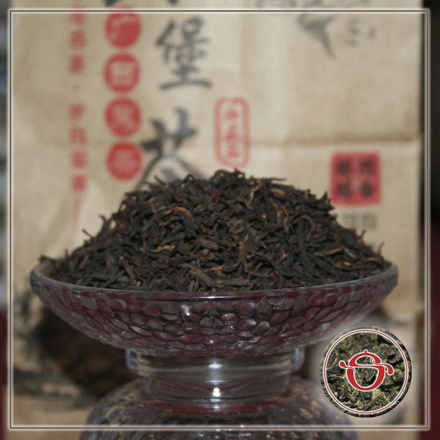 Китайский чай Лю Бао чайные бутоны из 80-х Гуанси-Учжоу 50 грамм