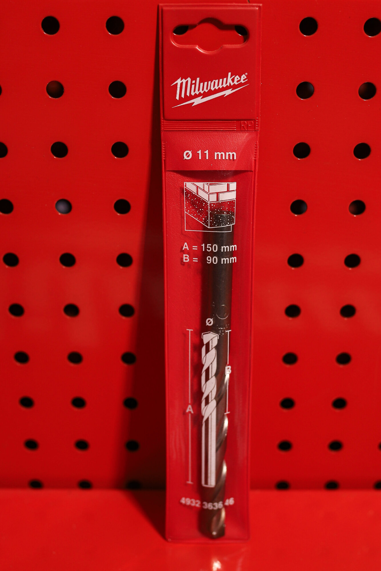 Сверло по бетону Milwaukee -Ударный твердосплавный наконечник