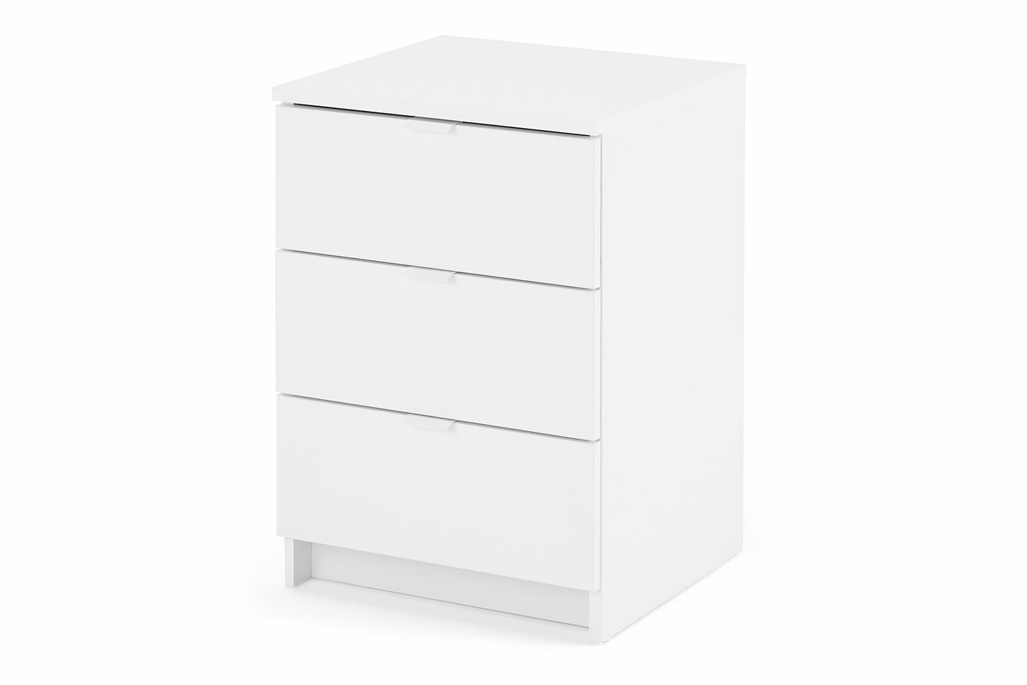 Тумба напольная Hoff Лофт с 3 ящиками, 42,3х62,5х40 см, для спальни, матовый фасад, ЛДСП, цвет белый