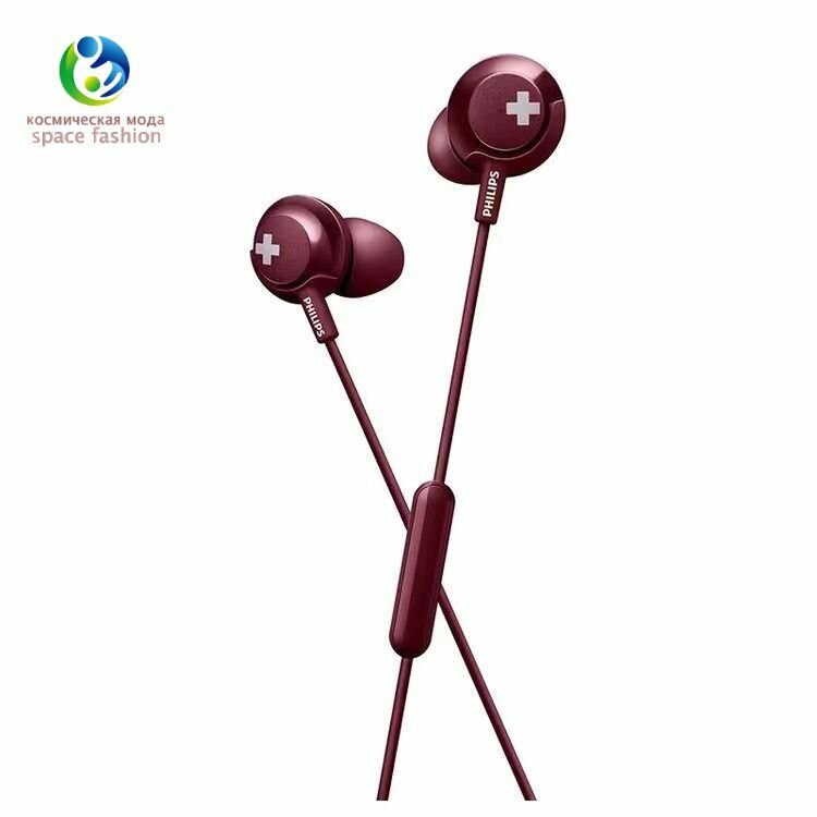 Philips SHE 4305 dual bass HIFI динамические наушники-вкладыши беруши гарнитуры для мобильных телефонов