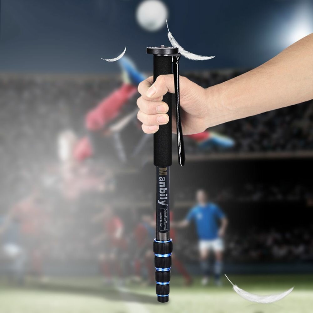 Ультралегкий карбоновый монопод, для Nikon и Canon, для пожилых