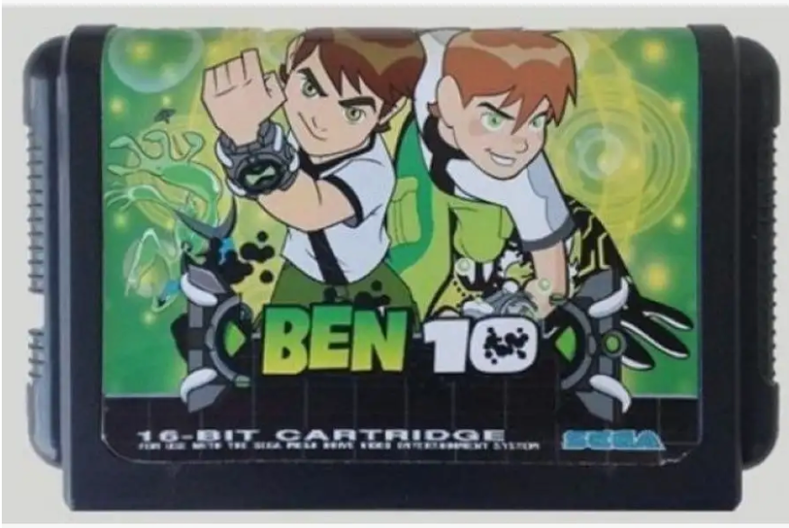 Картридж 16bit одноигровый BEN 10 Бен Тен (Русская версия) 8Мб