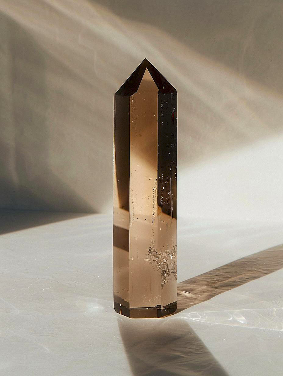 Кристалл Magic.room "Дымчатый Кварц", натуральный раухтопаз, 5-6 см, морион