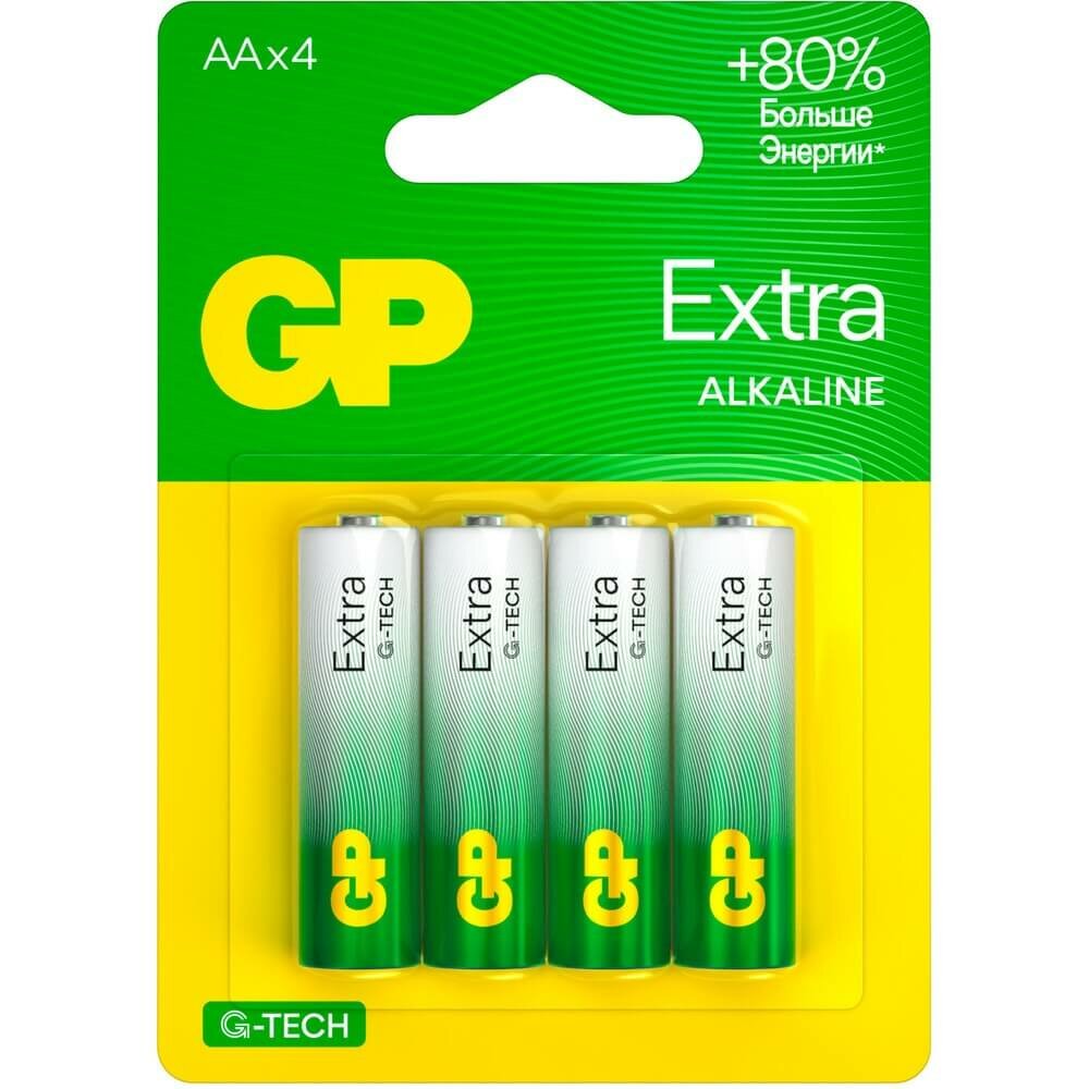 Батарейка GP Extra Alkaline 15AXA21-2CRSBC4 (4шт)