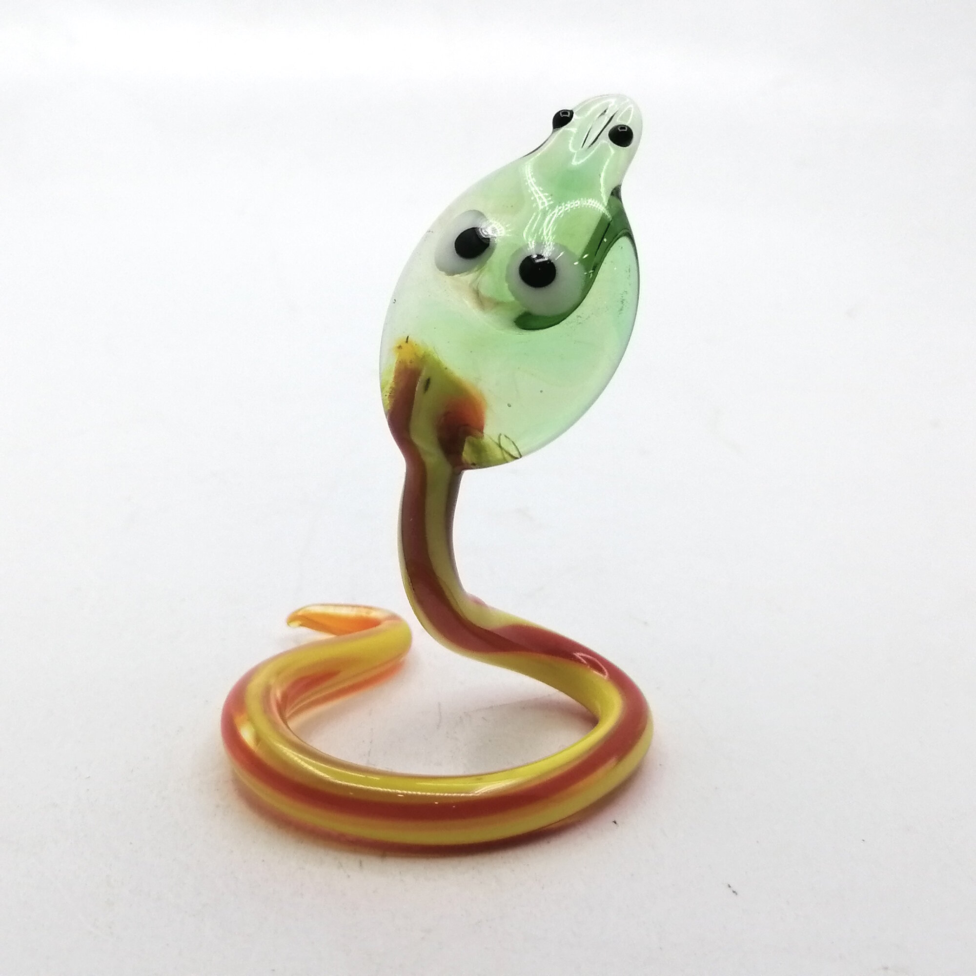 Фигурка из стекла "Змея"