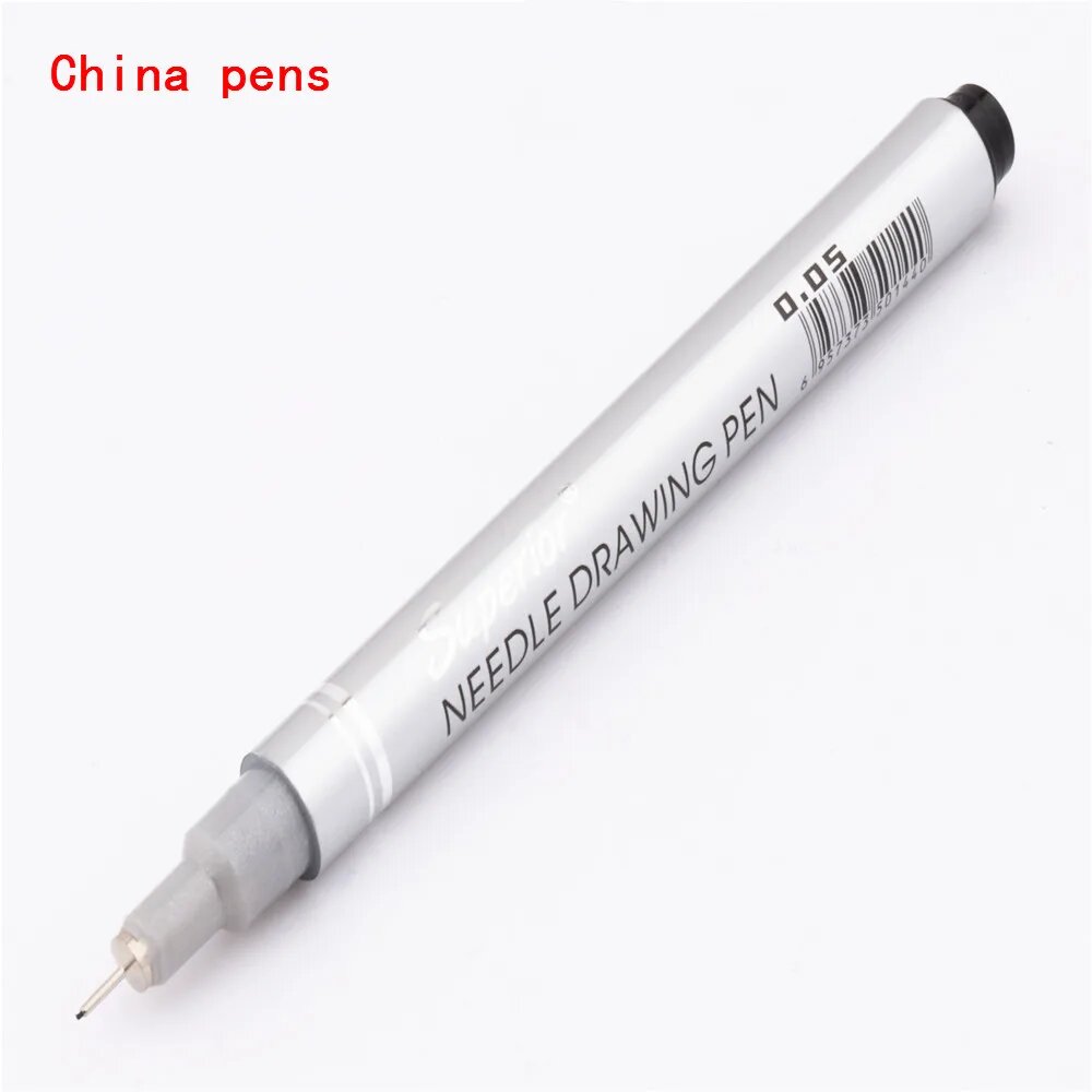 Маркер-карандаш Youping Needle Drawing Pen, 0.05, черный