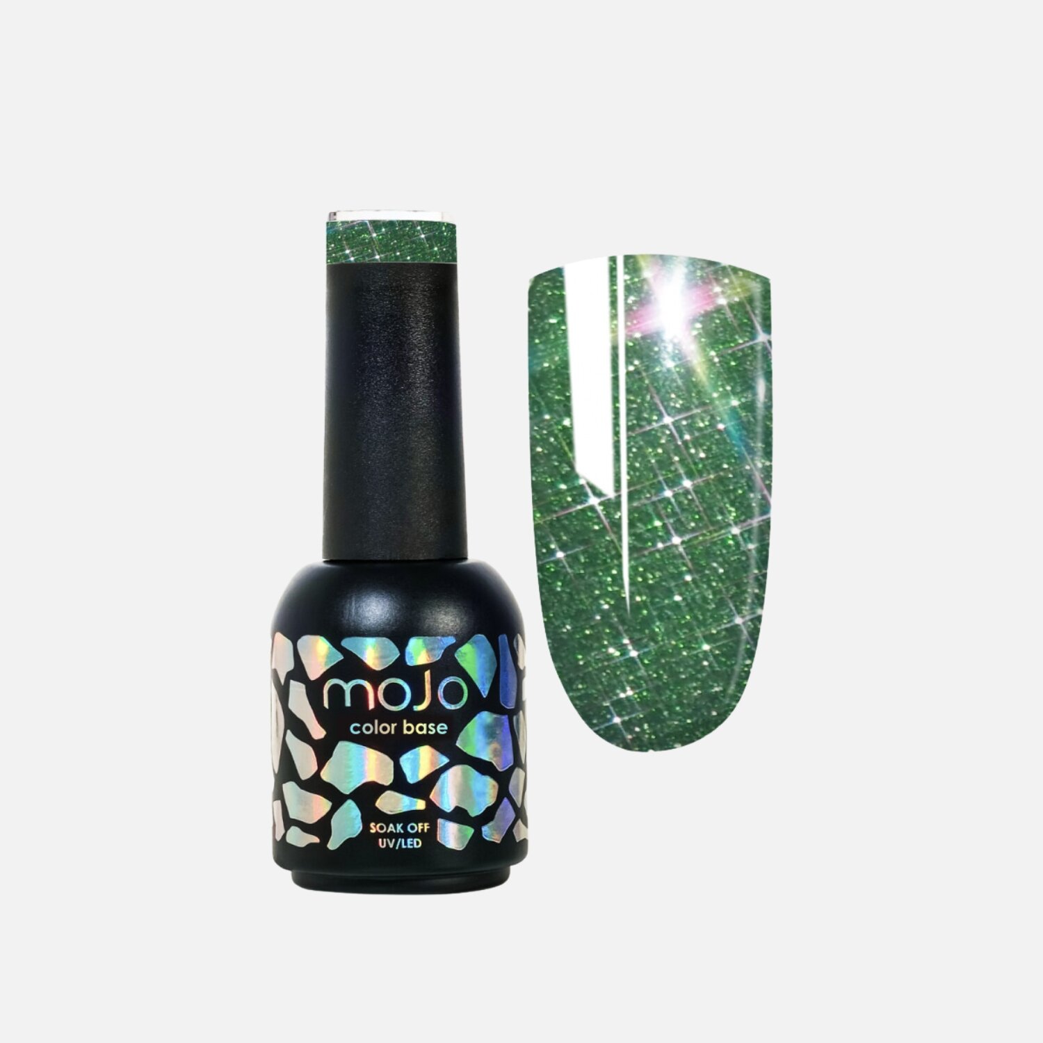 Светоотражающая база для гель-лака MOJO Strong Flash Base №076 8 мл