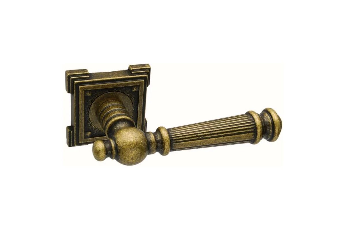 ADDEN BAU CASTELLO VQ212 Aged Bronze дверные ручки с состаренным бронзовым финишем