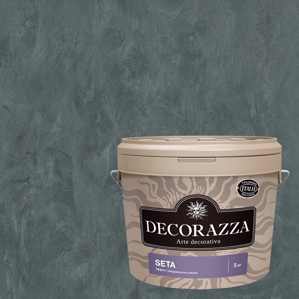 Декоративная штукатурка с эффектом натурального шелка Decorazza Seta (5кг) ST 11-138