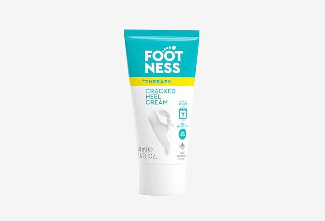 Крем для потрескавшейся кожи пяток FOOTNESS Cracked Heel cream 50 мл