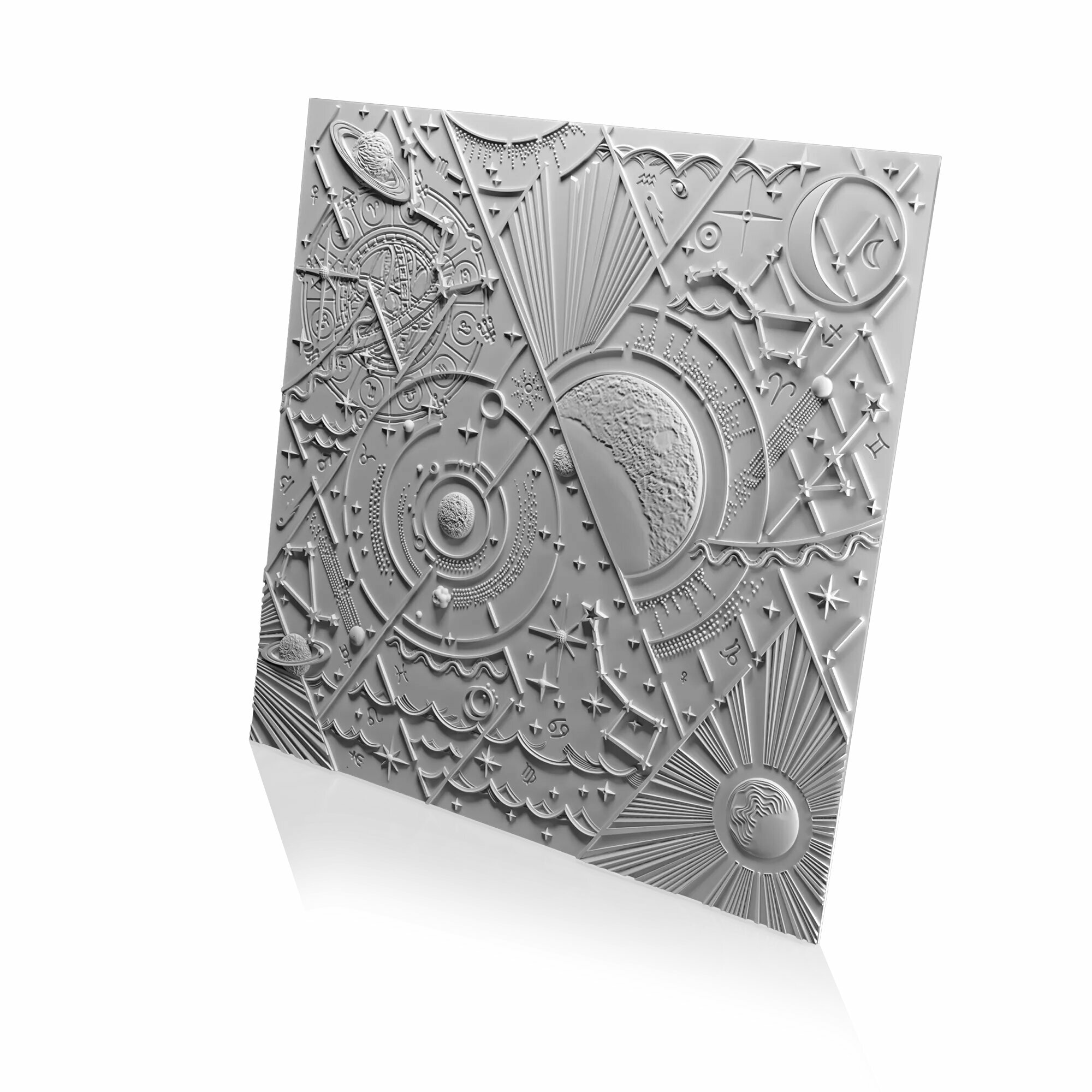 Панно гипсовое KASSIOPEA артикул SPN8 от Artpole