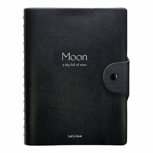 Бизнес-тетрадь Infolio Universe, 140х200 мм, 192 стр, мягкий переплет, полускрытая спираль, клетка