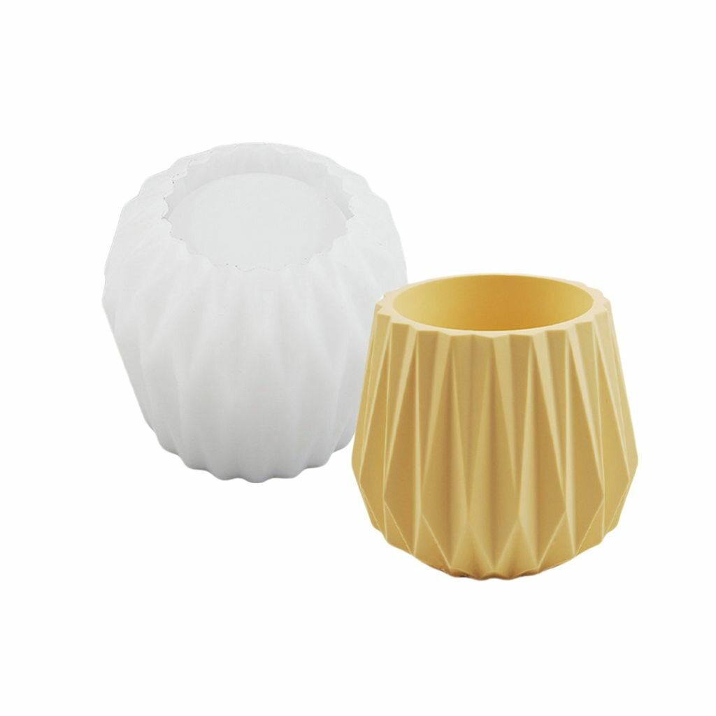 Силиконовая форма для цементных горшков