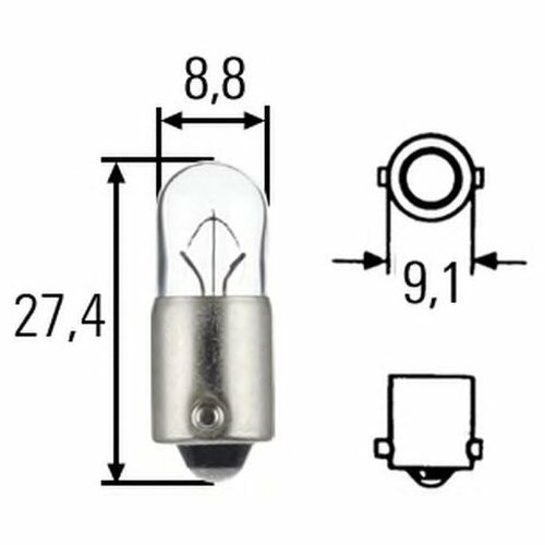 Лампа накаливания Hella 8GP007676121