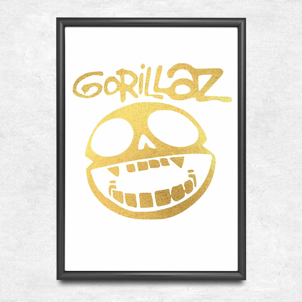 Постер Gorillaz / плакат Гориллаз Декор квартиры, дома, офиса, комнаты