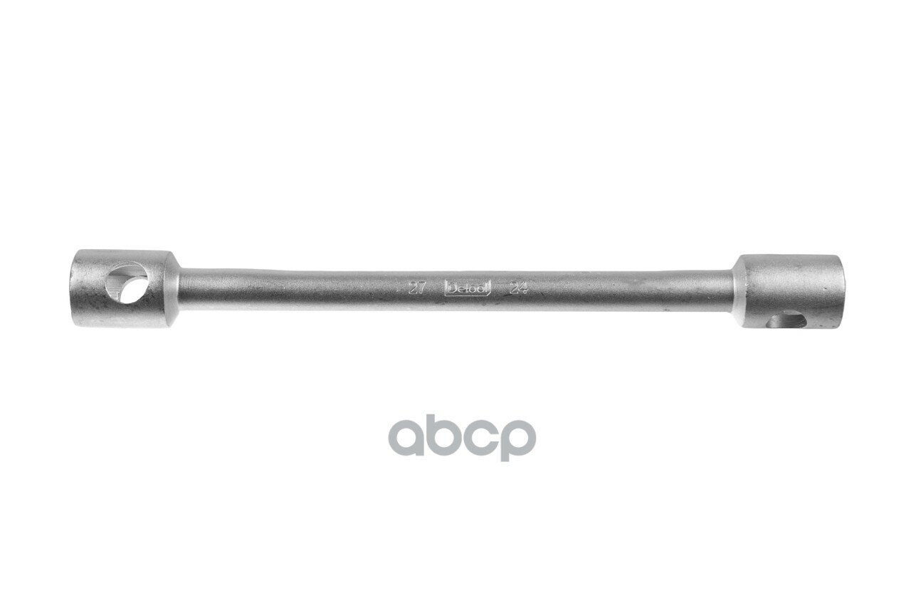 Ключ балонный! торцевой 24x27 L=400мм DETOOL арт. DTL0086