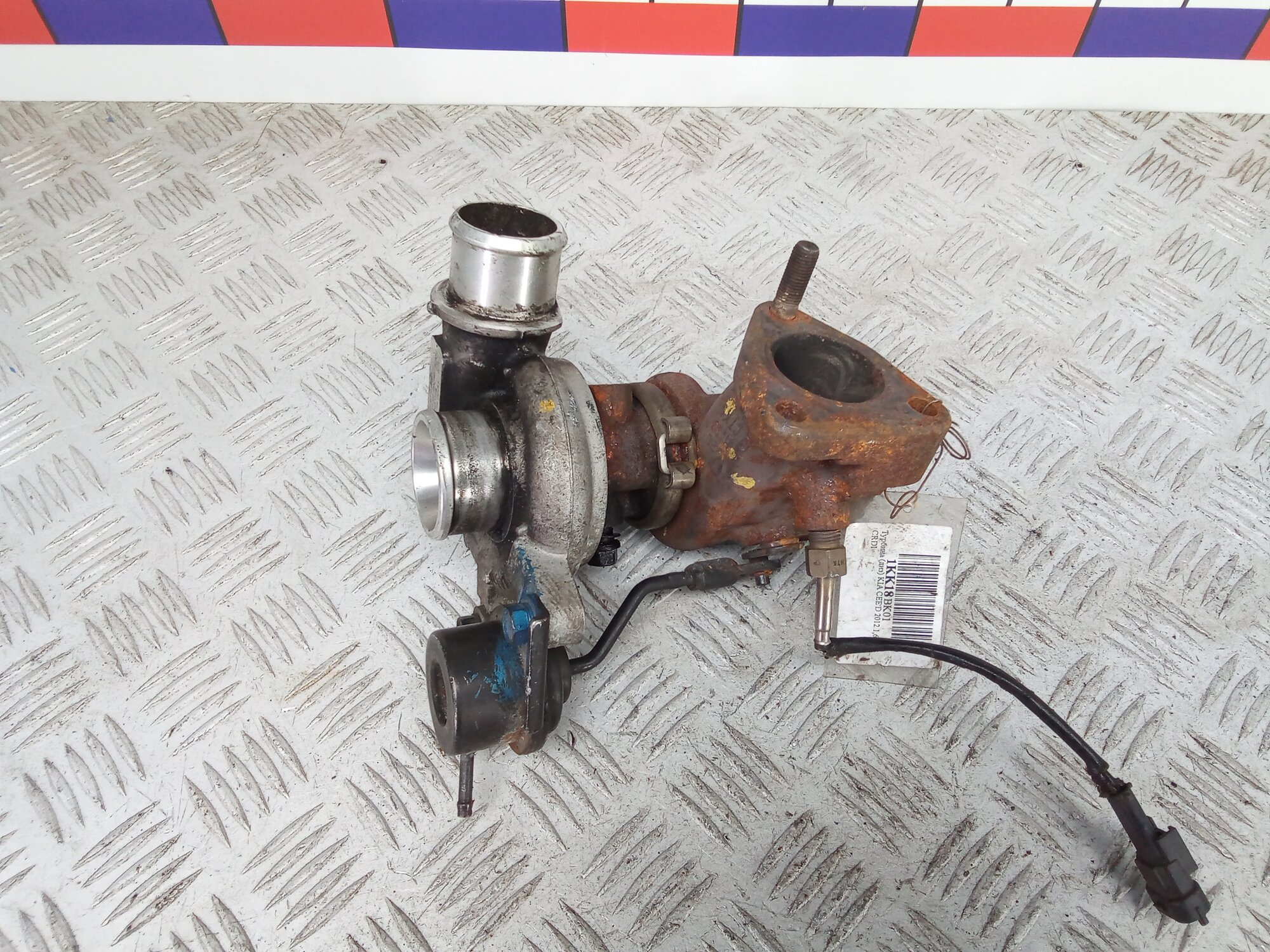 Турбина дизельная KIA CEE'D 1, Номер 28201-2A740