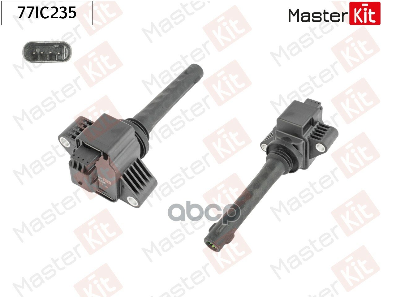 Катушка зажигания CHERY TIGGO 7PRO 8PRO EXEED TXL VX F4J20C F4J16 F4J20 E4T15C 77IC235 MasterKit арт. 77IC235