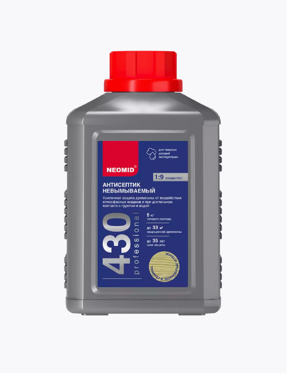 Антисептик-консервант Neomid 430 Eco невымываемый концентрат 0,5 кг