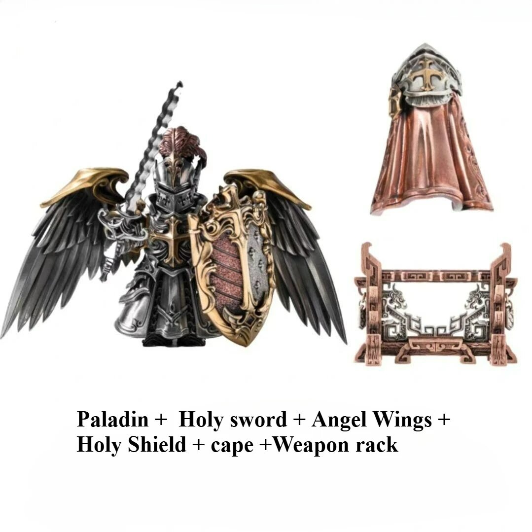 Медная магнитная фигурки Паладин Detachable--J