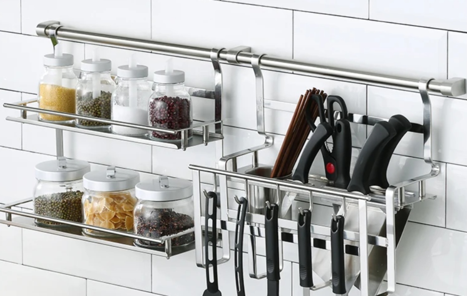 Рейлинг из нержавеющей стали, Fora -150 см, D=16 мм, с полным крепежным комплектом