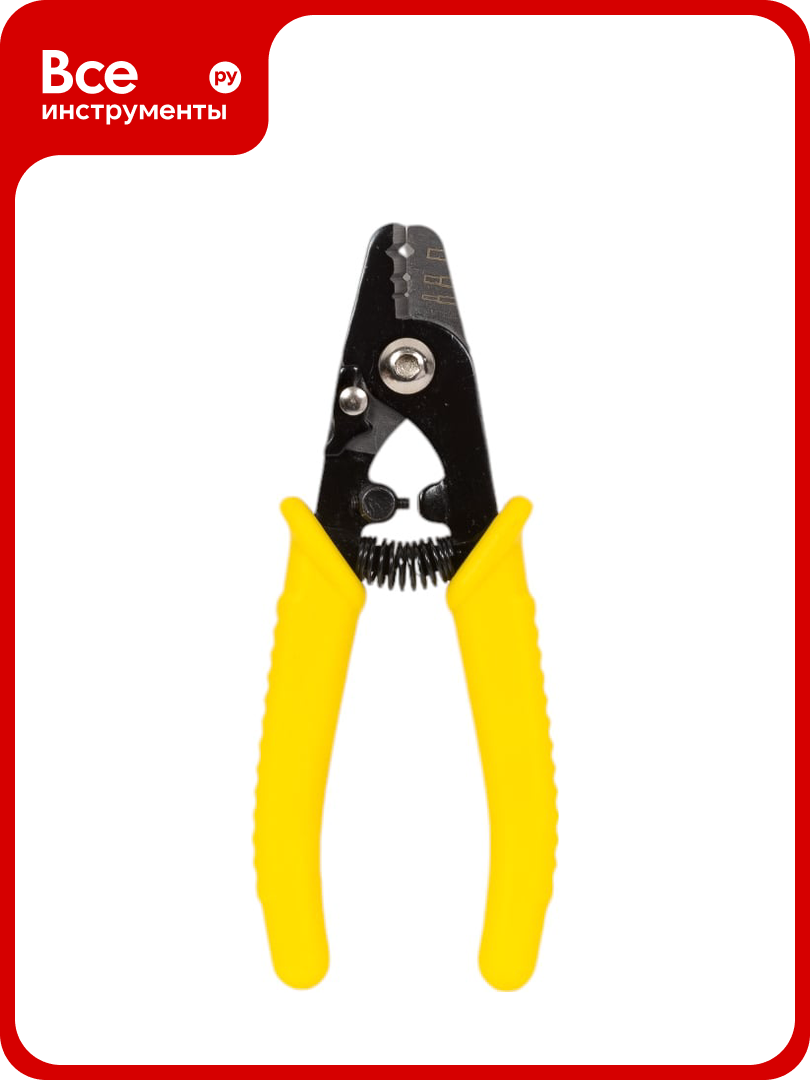 Инструмент для снятия оболочки оптического кабеля и зачистки волокна Cabeus HT-603, ручной тип для разделки оптоволокна