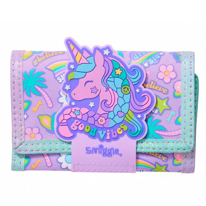 Кошелек Smiggle с принтом, лиловый