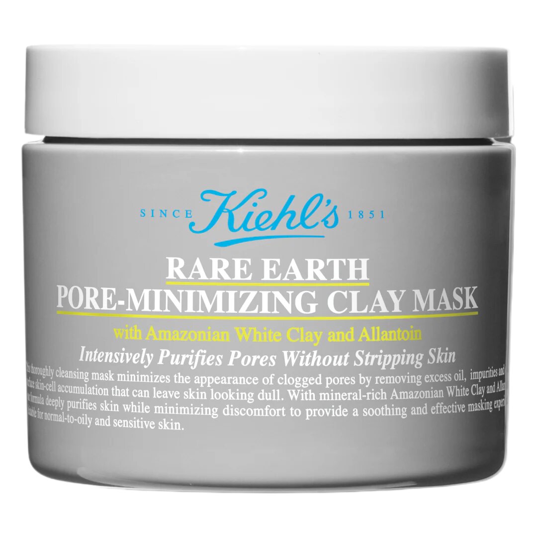 Маска для лица KIEHL’S Rare Earth Deep Masque 14 мл | С амазонской глиной | Сужает поры | Мини-формат