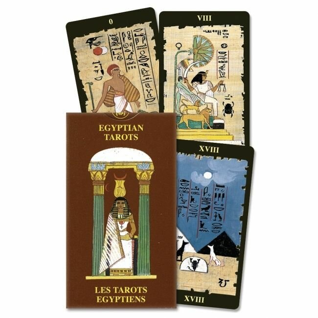 Мини Таро Египетское. Mini Tarot Egyptian (MD04, Lo Scarabeo, Италия)