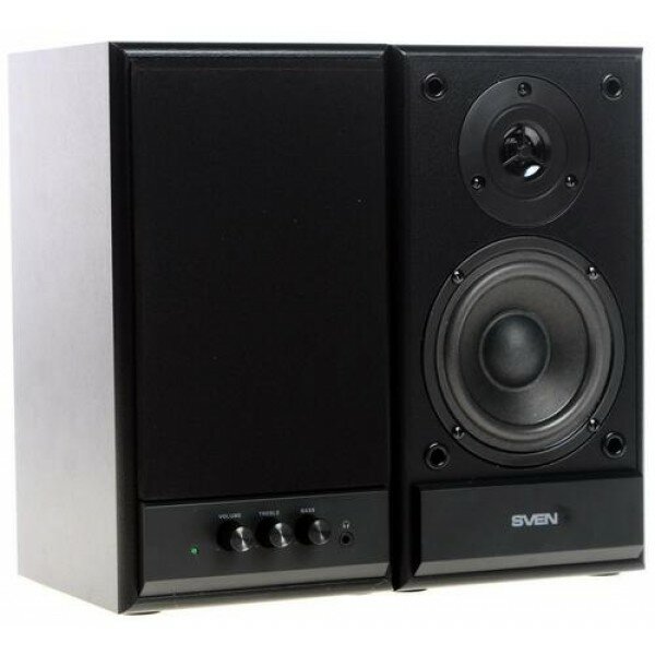 Акустическая система SVEN SPS-702 2.0 черный 40Вт
